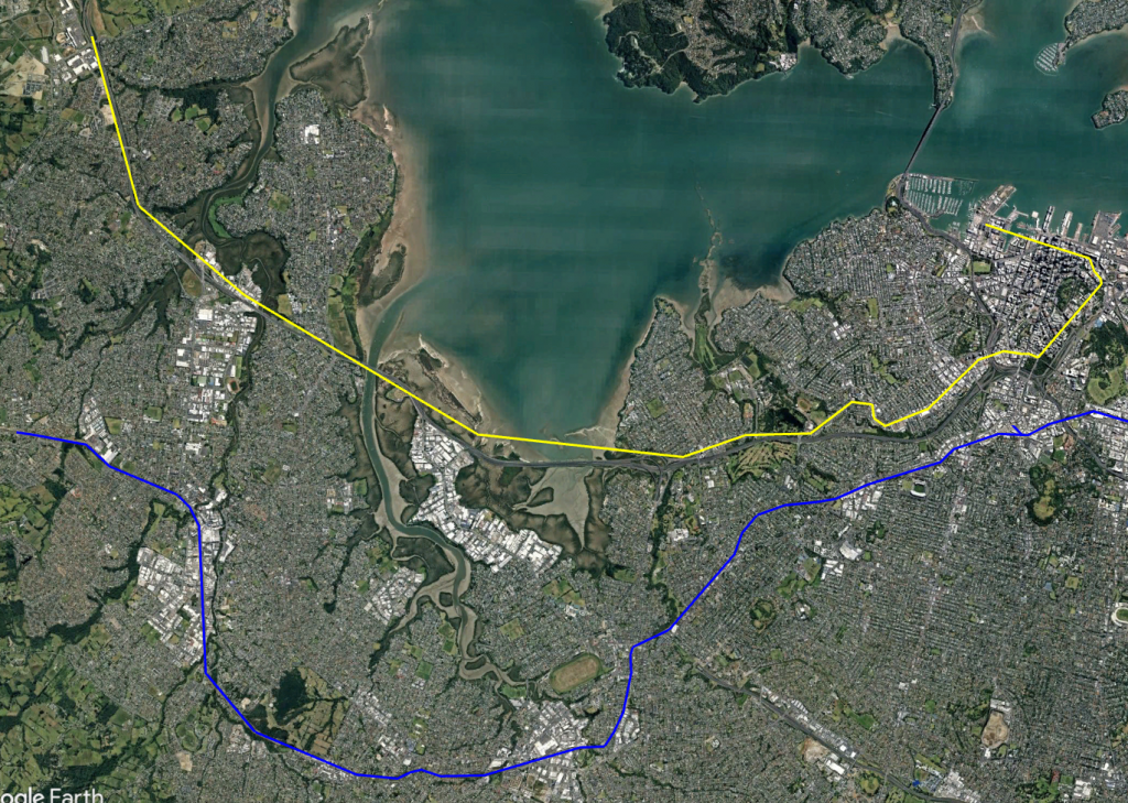 Two Metro Rail lines Auckland should build – Simon Lyall's Blog